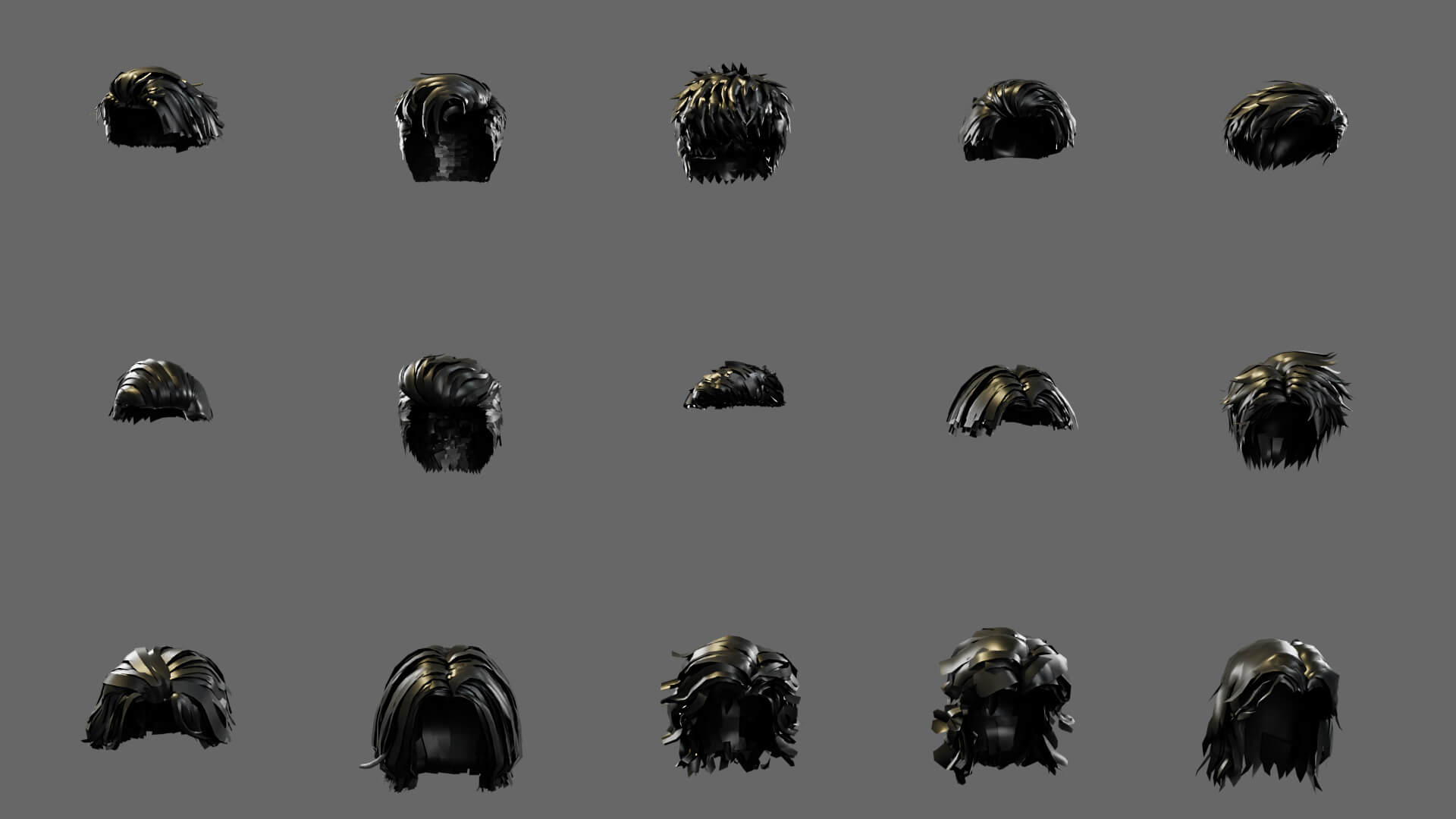 3D Hairstyle for Men by 7ka