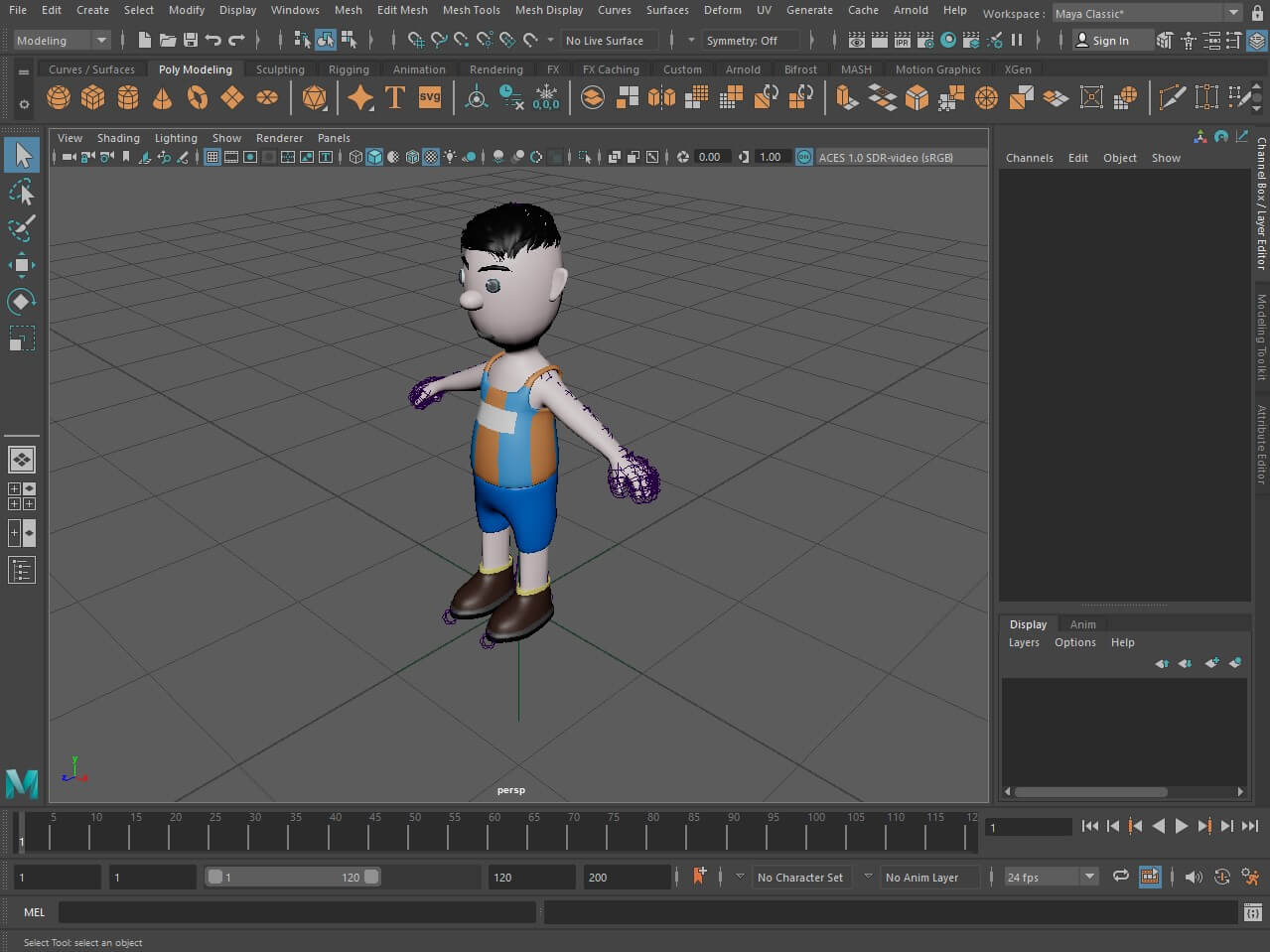 Cartoon Characters Sports Team - 3D Model by 7ka