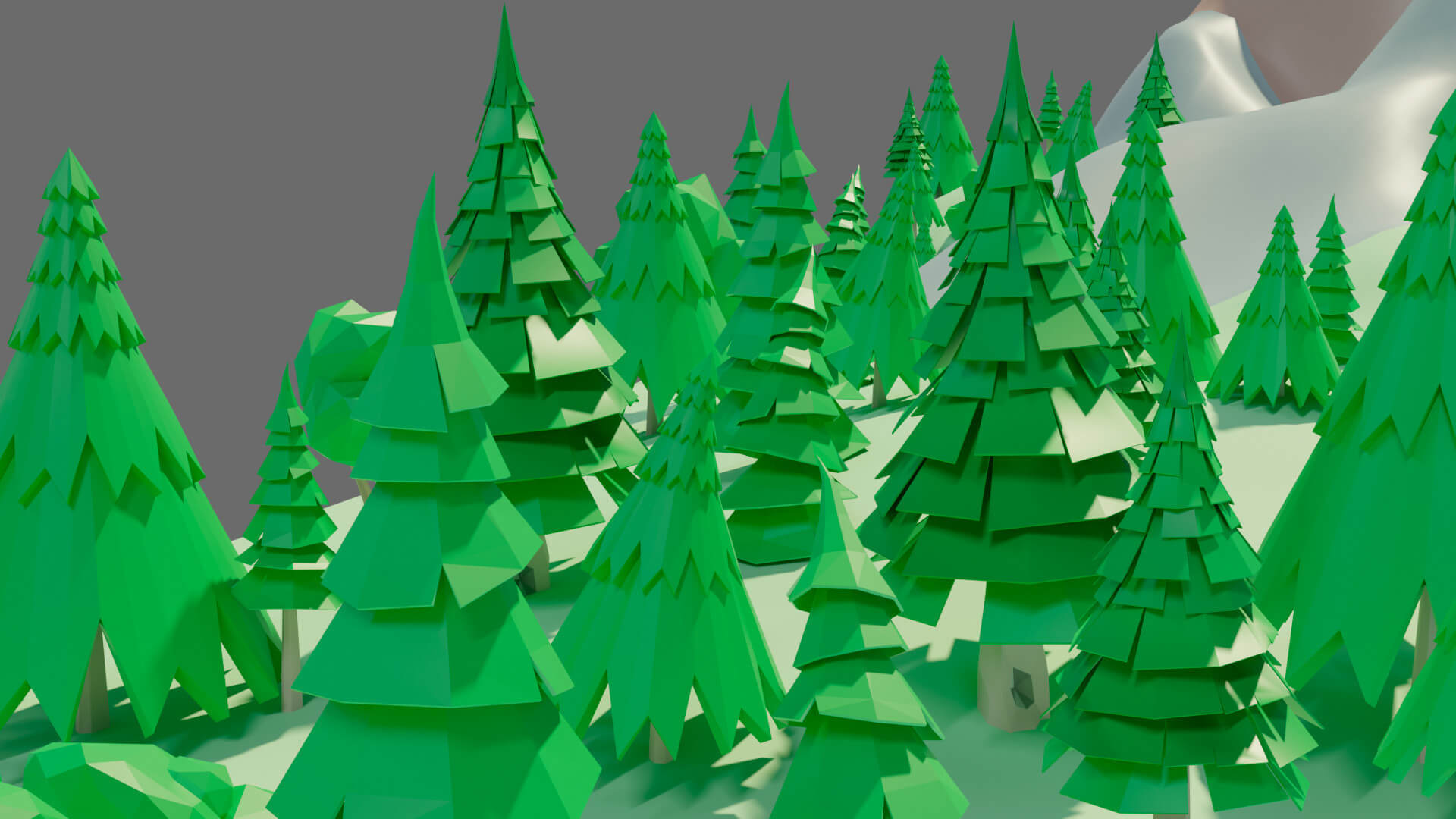 Cartoon Vegetation - 3D Model by 7ka