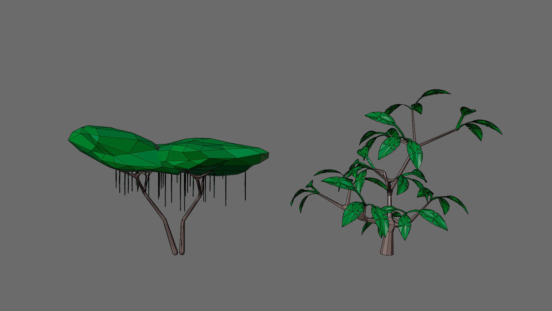 Cartoon Vegetation - 3D Model by 7ka