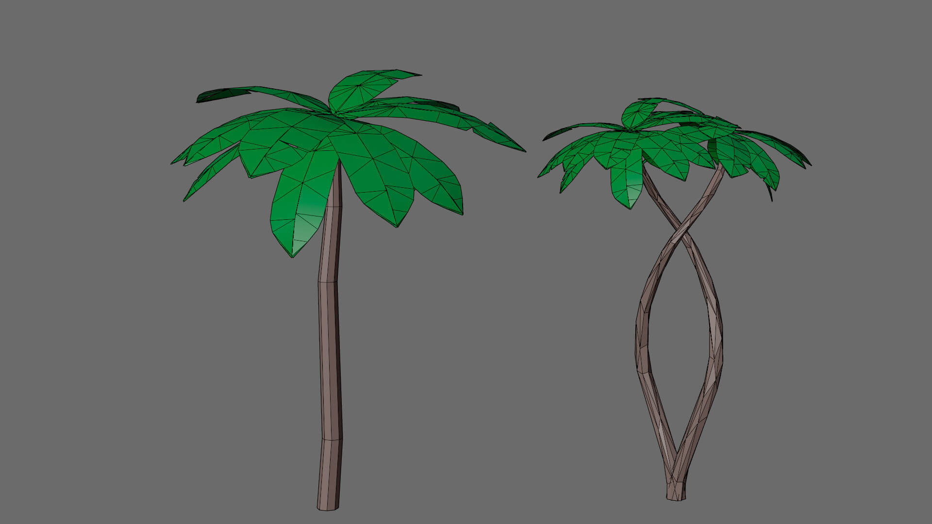 Cartoon Vegetation - 3D Model by 7ka