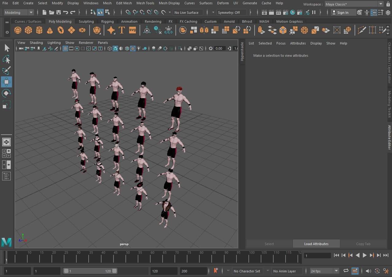 Characters-4 Street Fighter 3D Model by 7ka