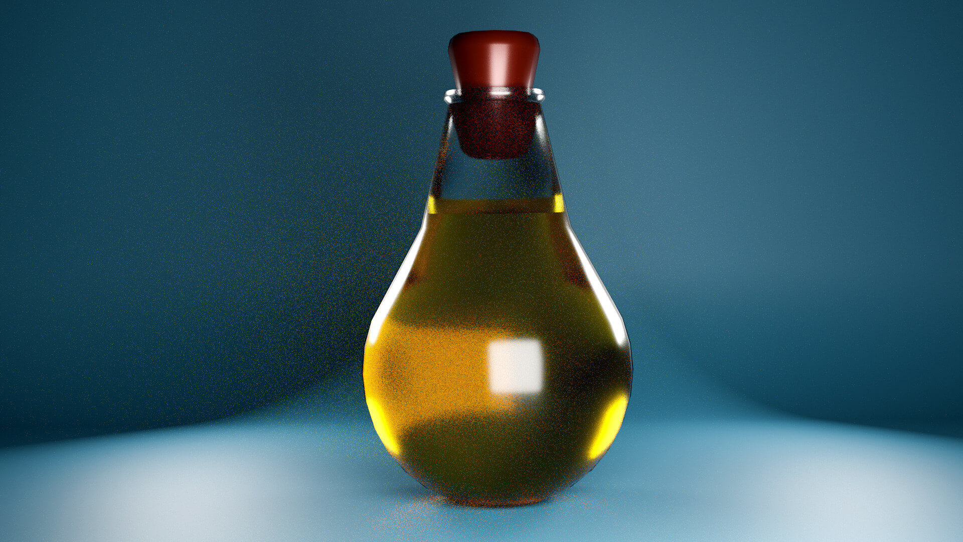 Flasks Low-poly 3D Model by 7ka