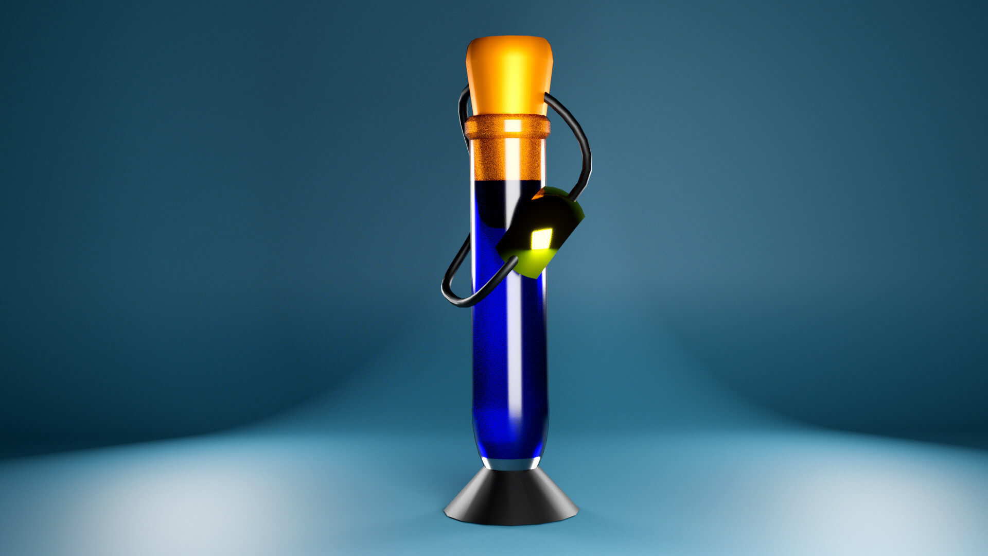 Flasks Low-poly 3D Model by 7ka