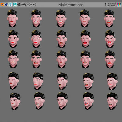 3D Characters & People Models at RenderHub