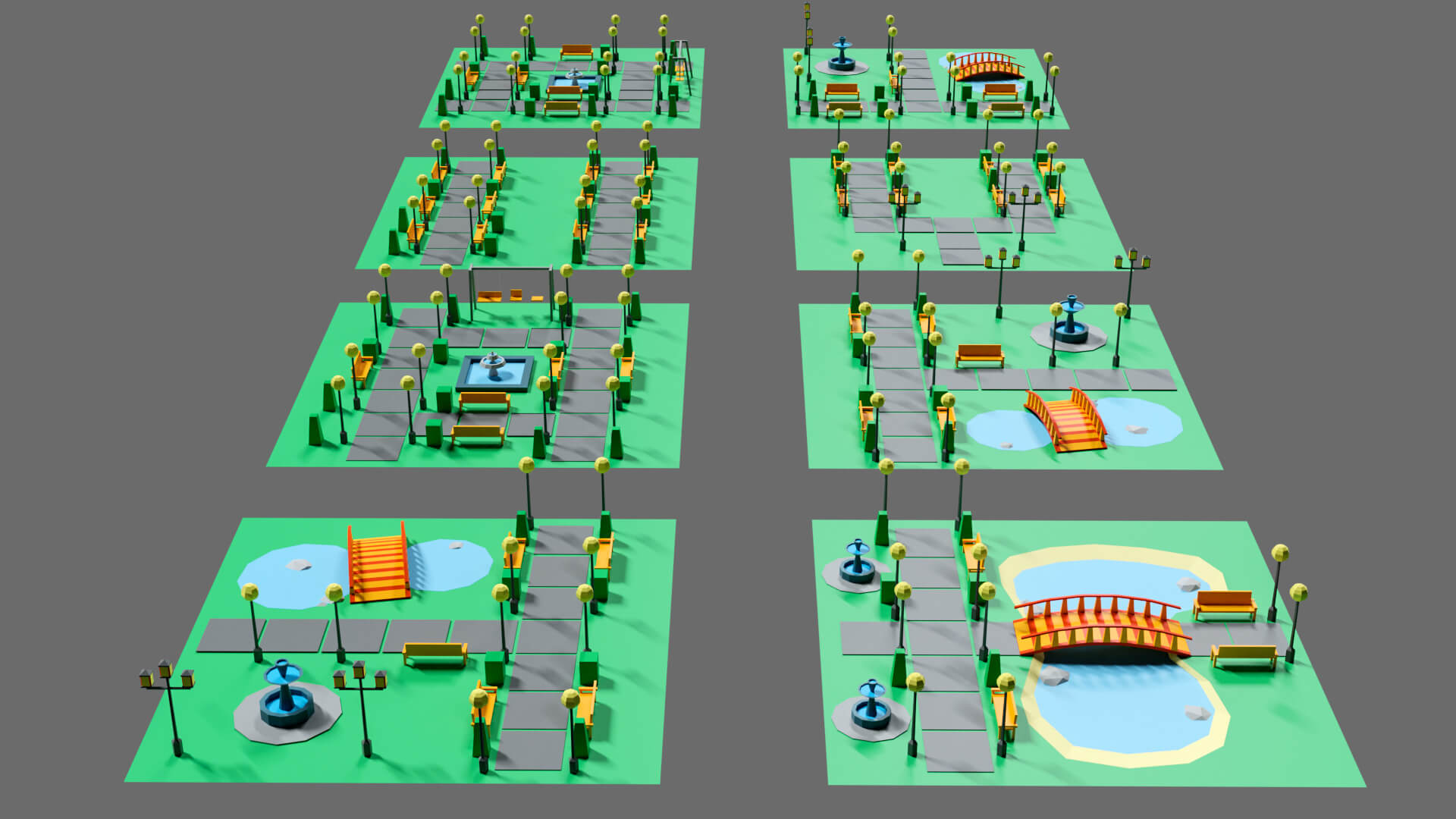 Props for The City - 3D Model by 7ka