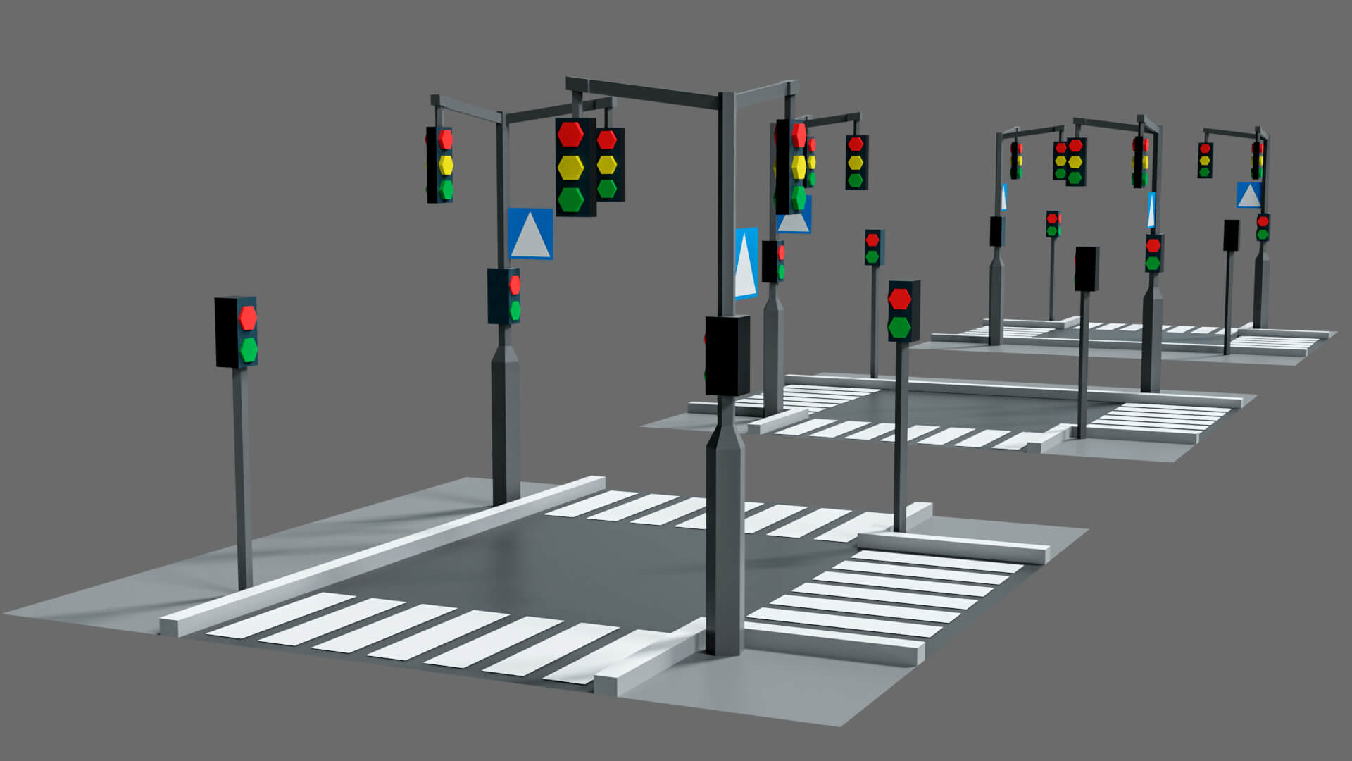 Props for The City - 3D Model by 7ka