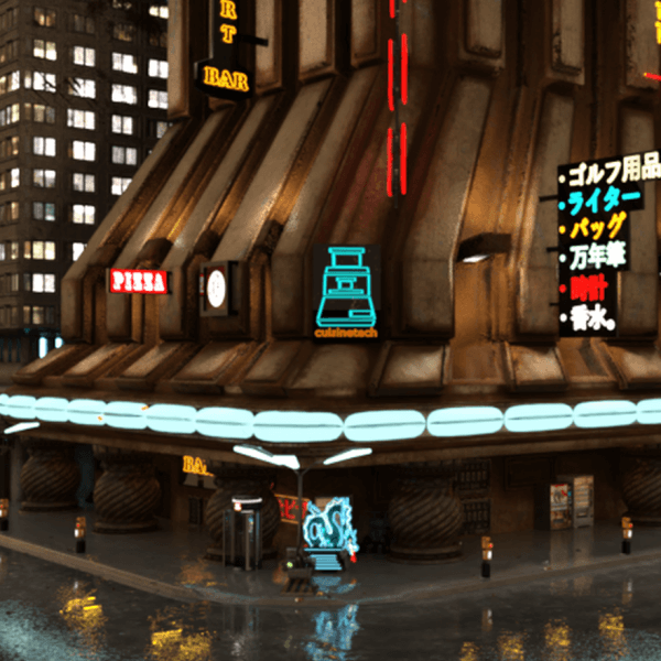 4th Sector Quadrant 2 Progress 3D Render, Digital Art by 808state