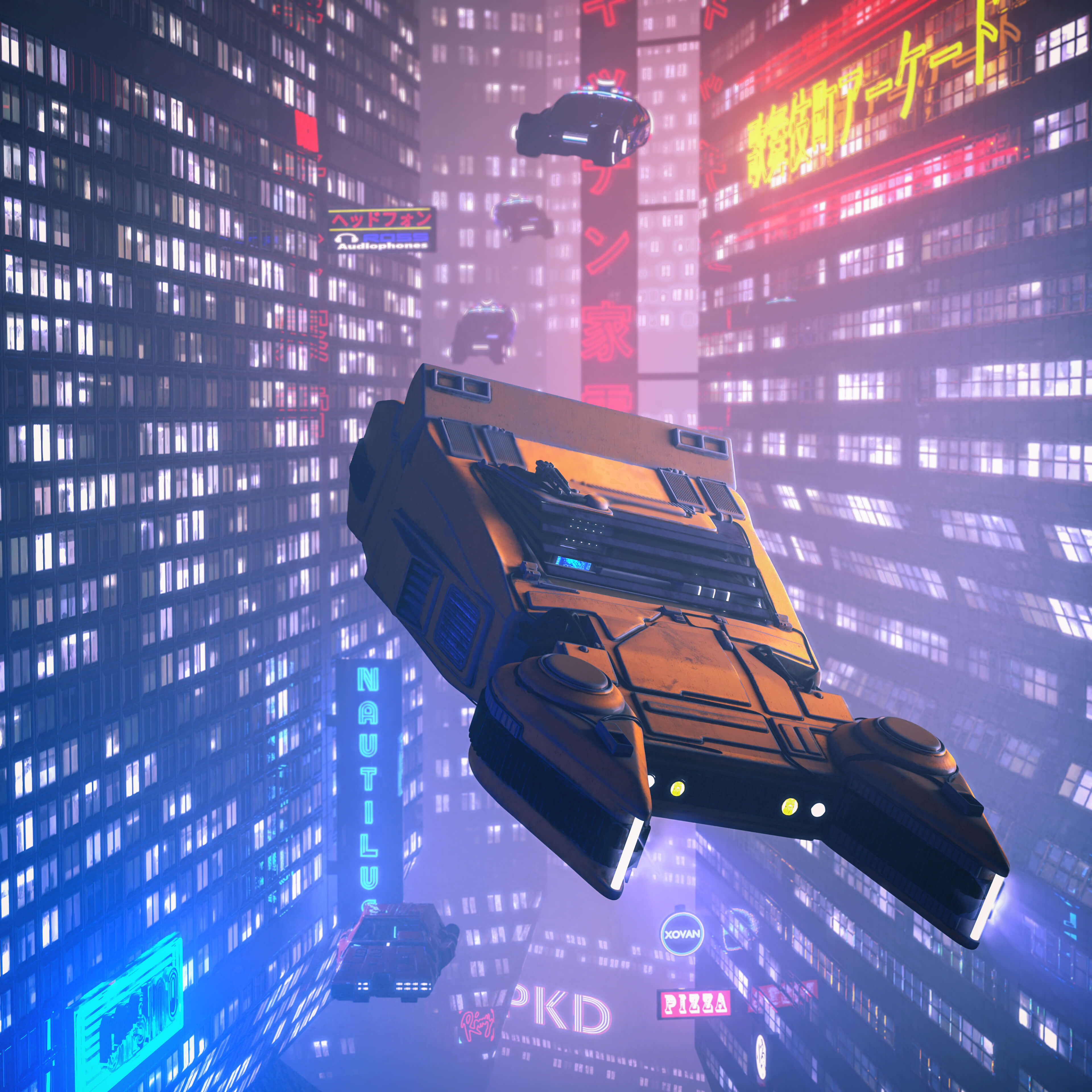 New Blade Runner Vehicle The Lobster Spinner Releases 100225