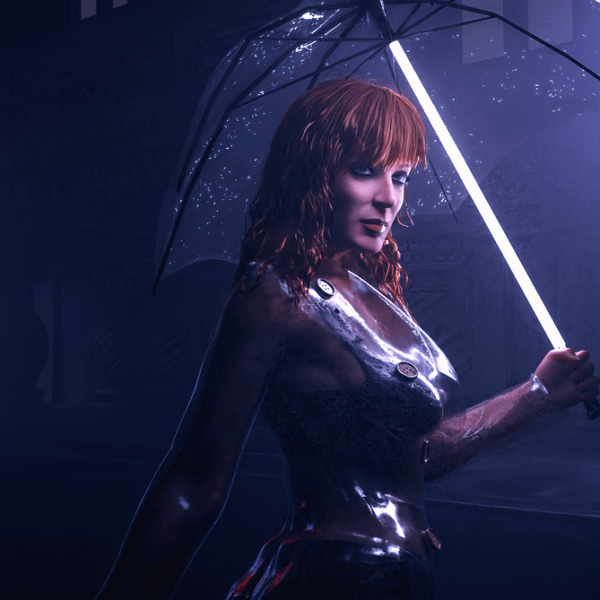 Zhora in Hiding 3D Render, Digital Art by 808state