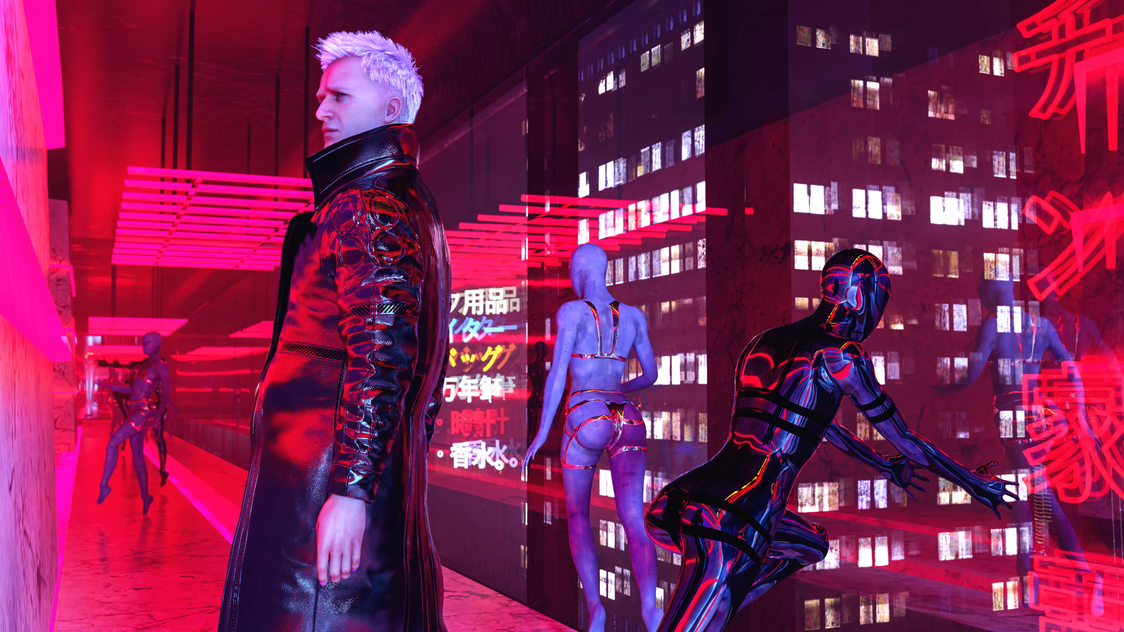 Roy in Quadrant 4 3D Render, Digital Art by 808state