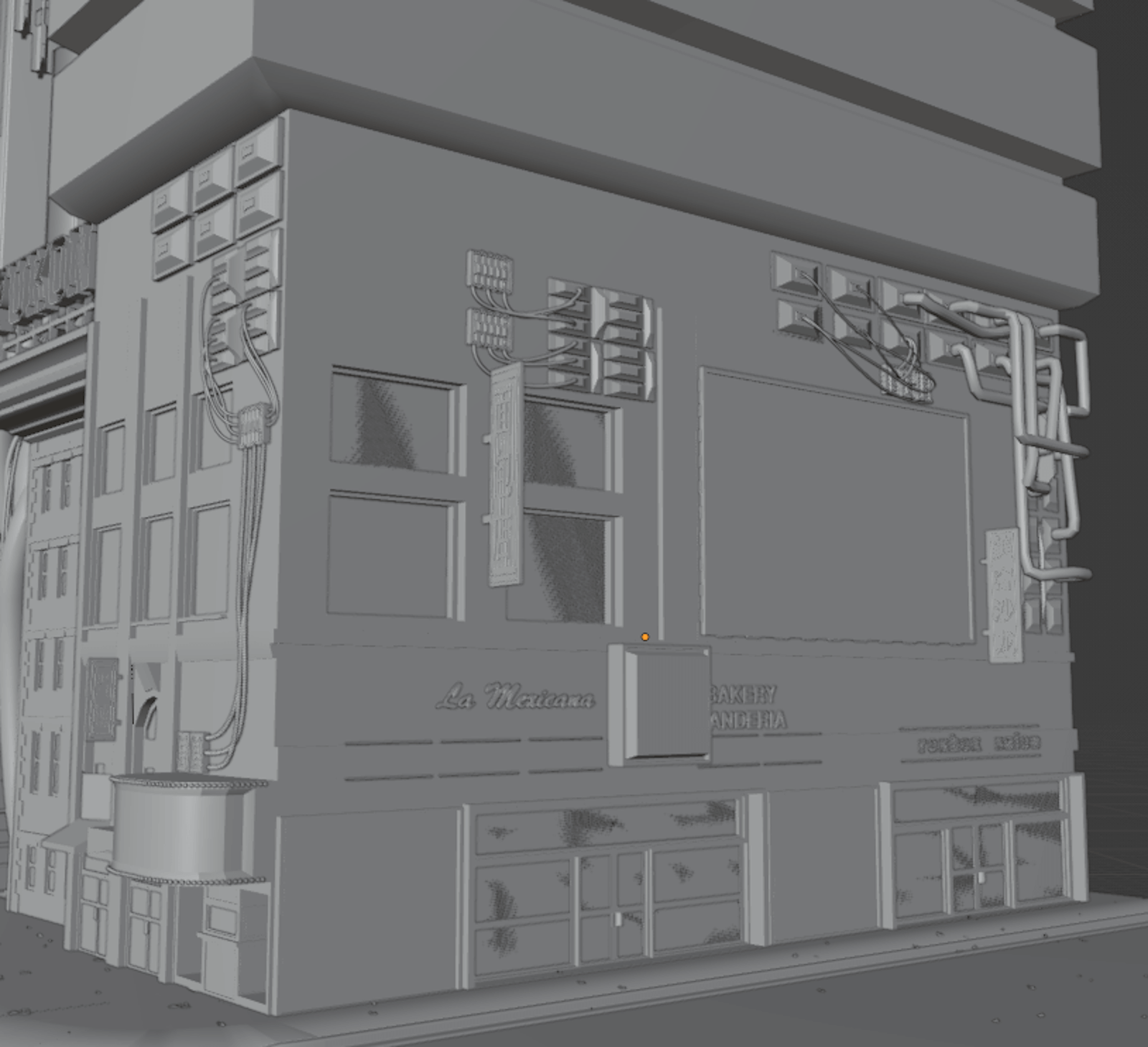 4th Sector Quadrant 2 Progress 3D Render, Digital Art by 808state