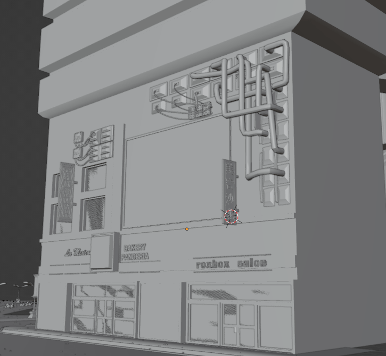 4th Sector Quadrant 2 Progress 3D Render, Digital Art by 808state