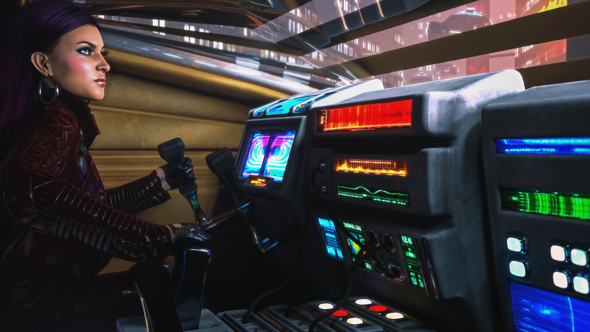 Lobster Spinner Promo - Interior by 808state | RenderHub Wallpapers