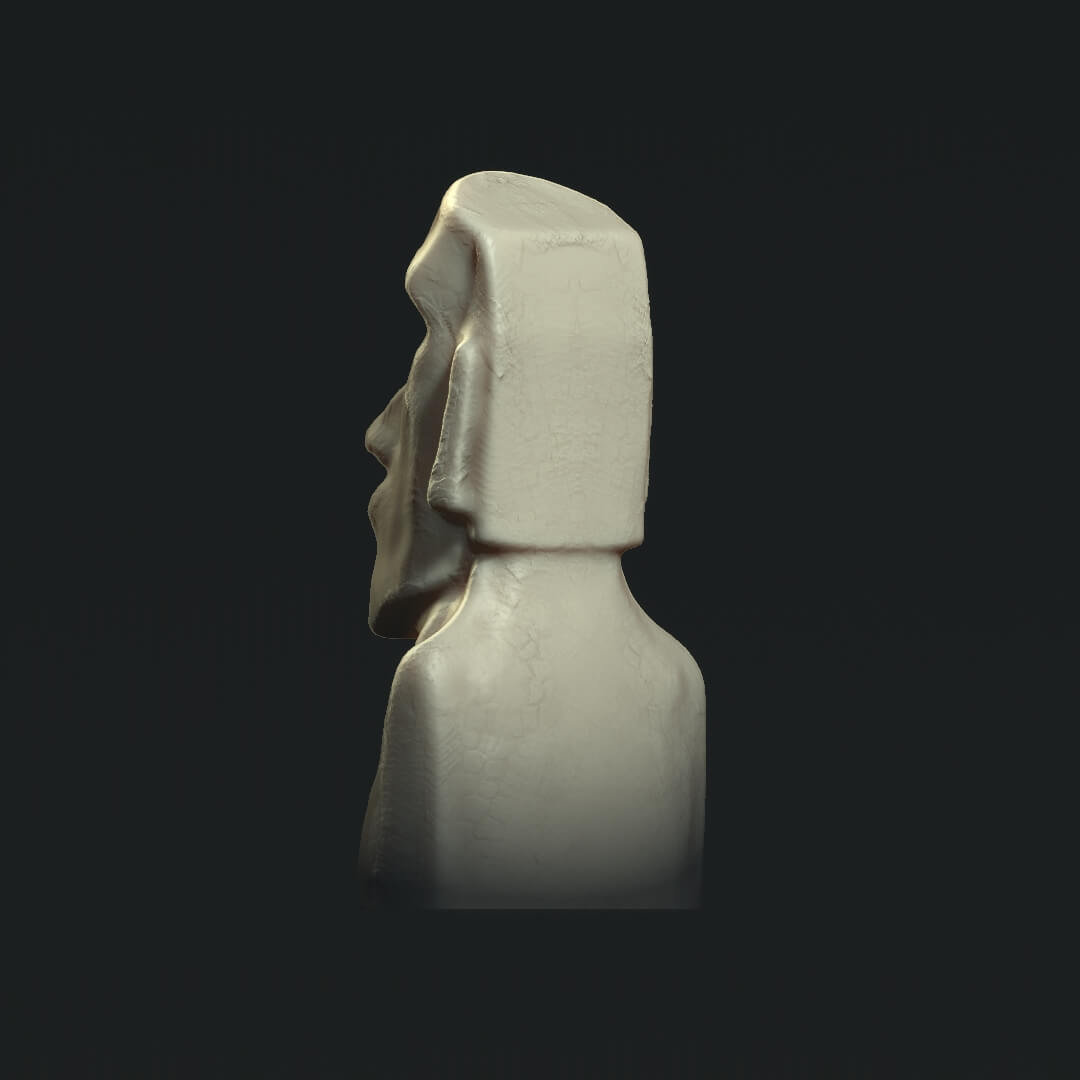 Moai Statues From Easter Island - 3D Model by 94NOIZE