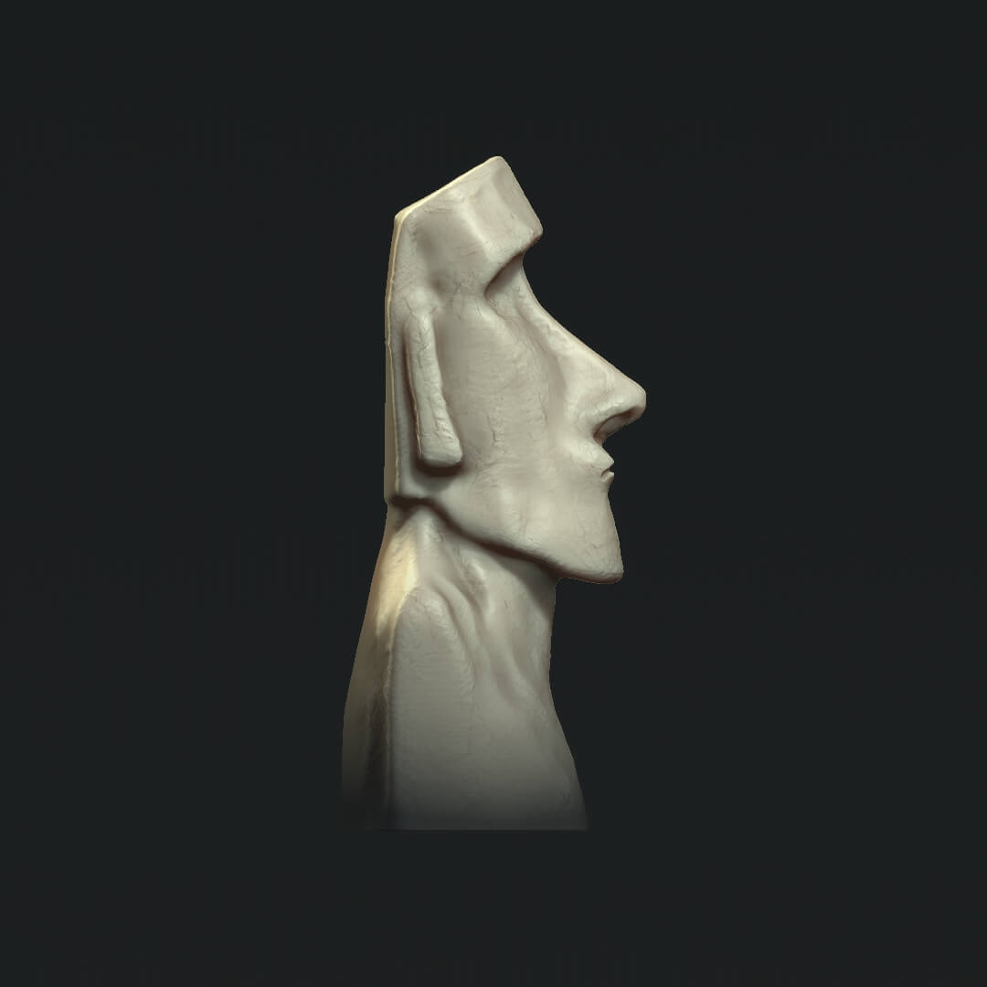 Moai Statues From Easter Island - 3D Model by 94NOIZE