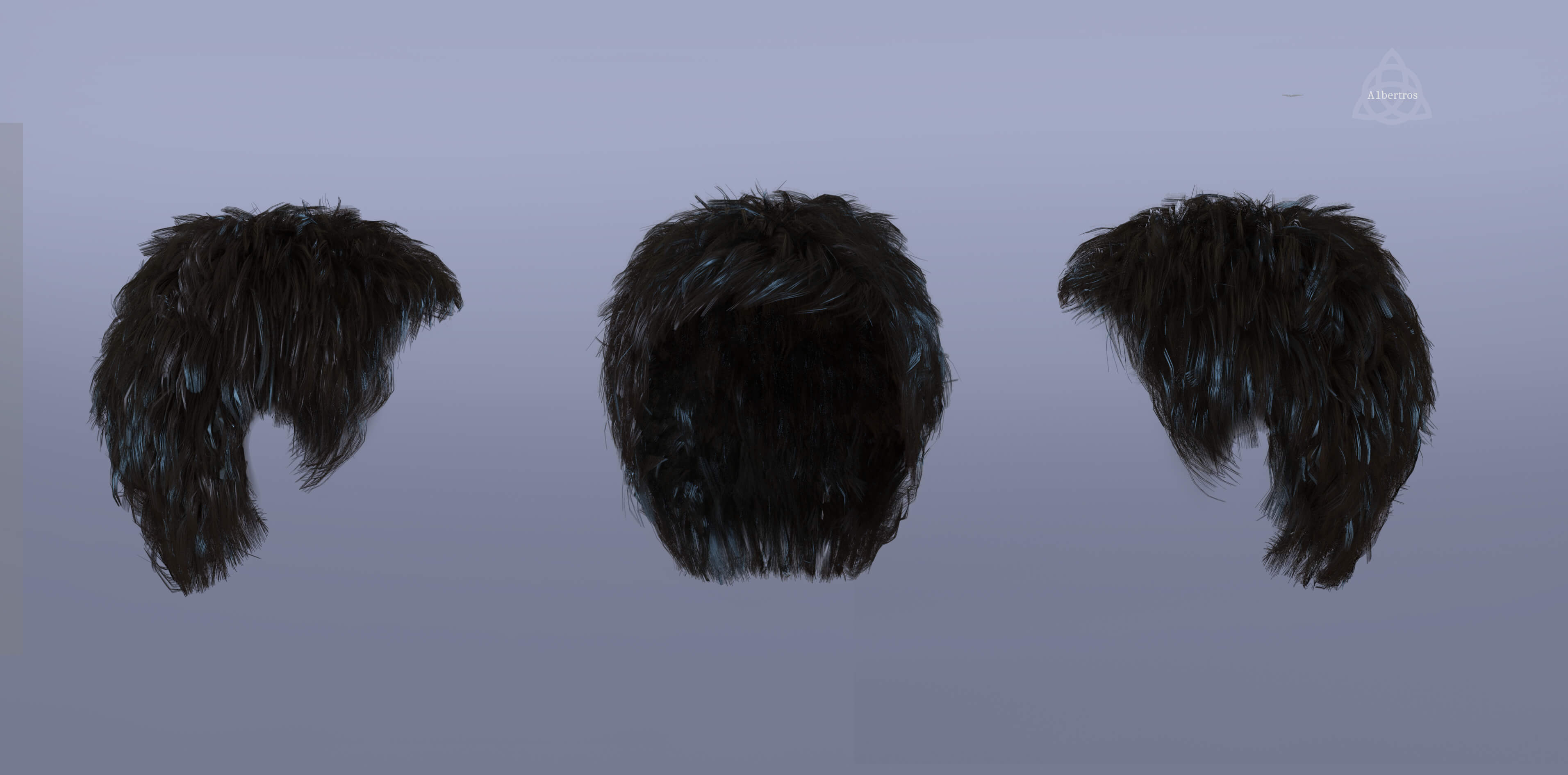 Phoebe Hair for G8F & G9 - Daz Content by A1bertros