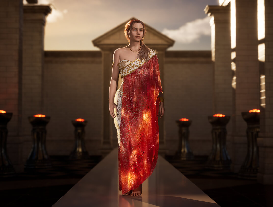 Ancient Threads, Future Forms 3D Render, Digital Art by A3DArtist