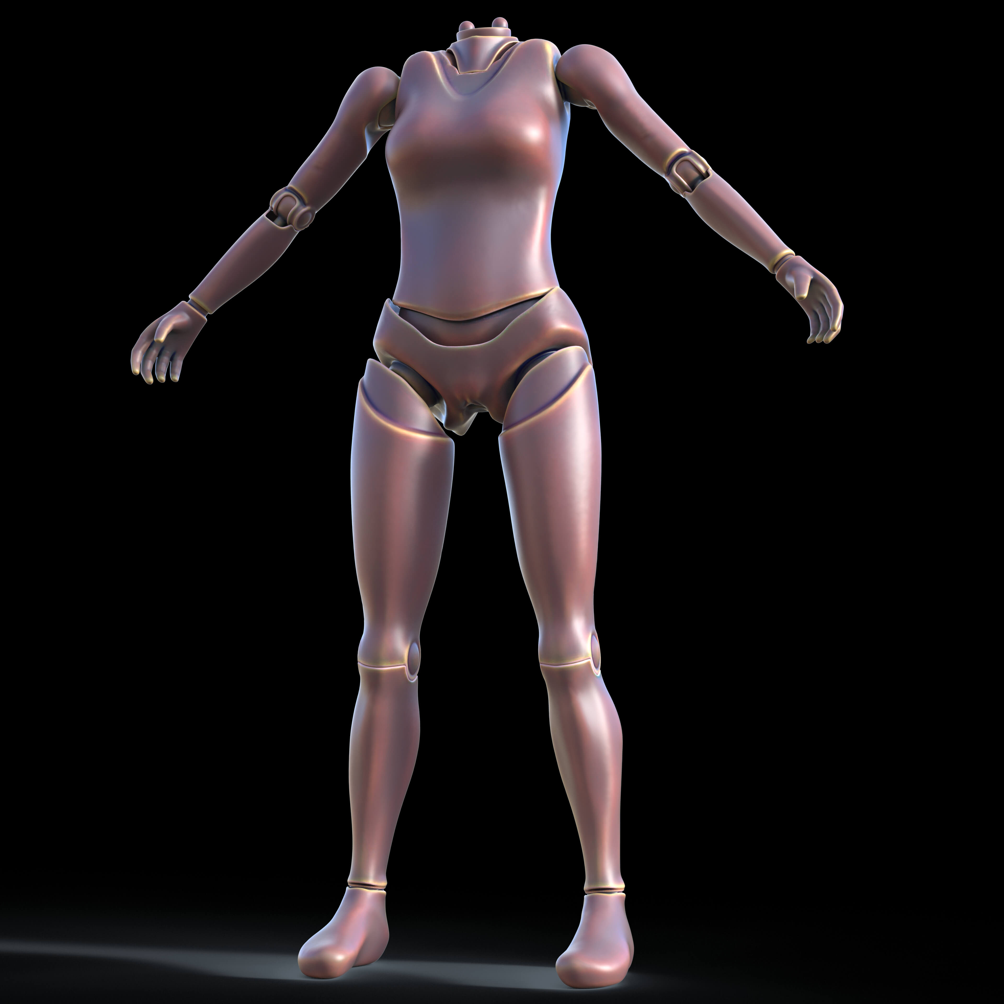 Sucky The Robot (Body Without Head)) - Daz Content by A3DTemptation