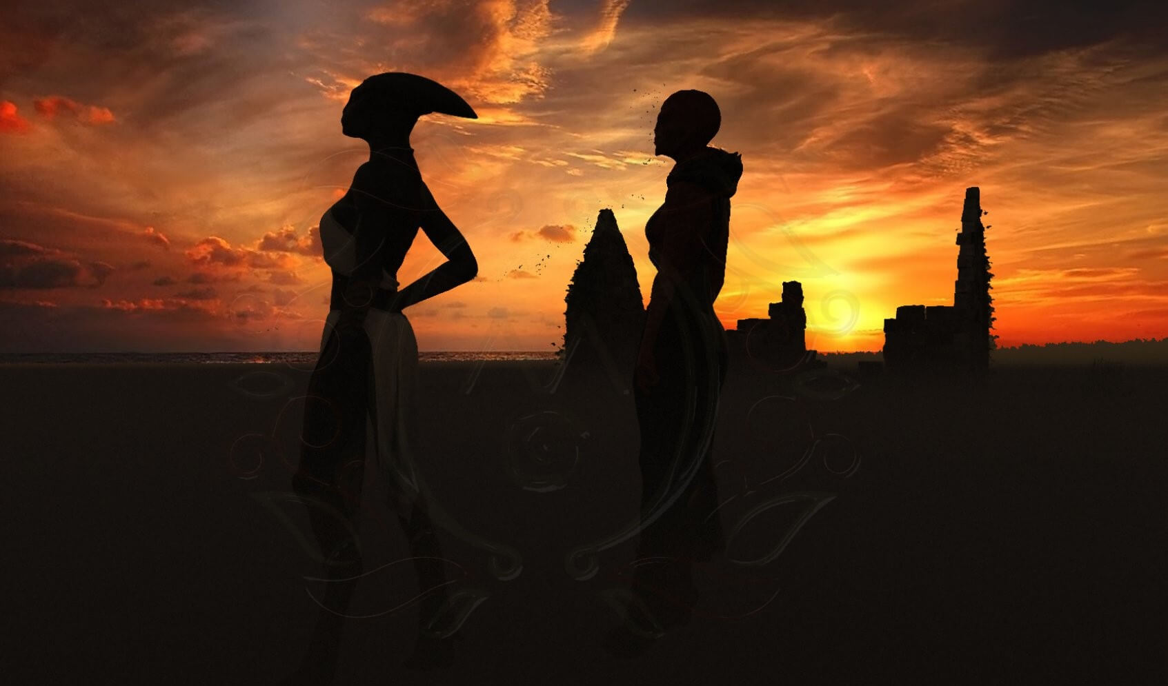 Days Last Light 3D Render, Digital Art by AAO