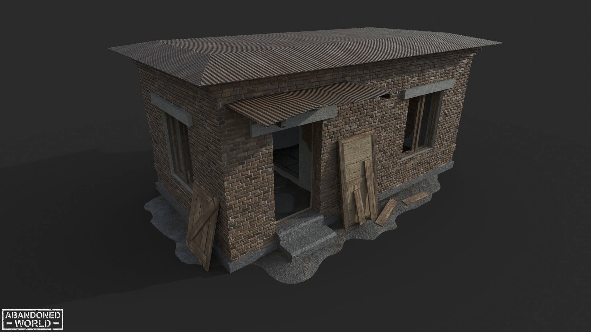 Abandoned Military Checkpoint - 3D Model by Abandoned World