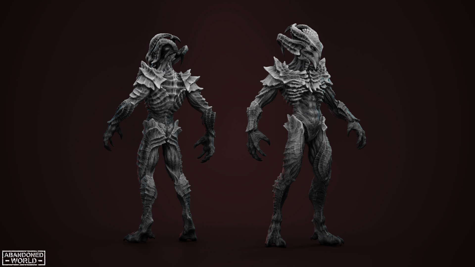 Alien Monster - 3D Model by Abandoned World
