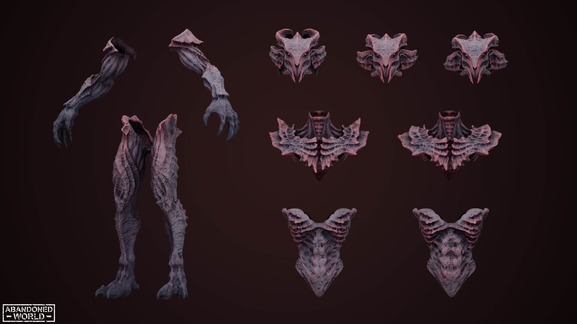 Alien Monster - 3D Model by Abandoned World
