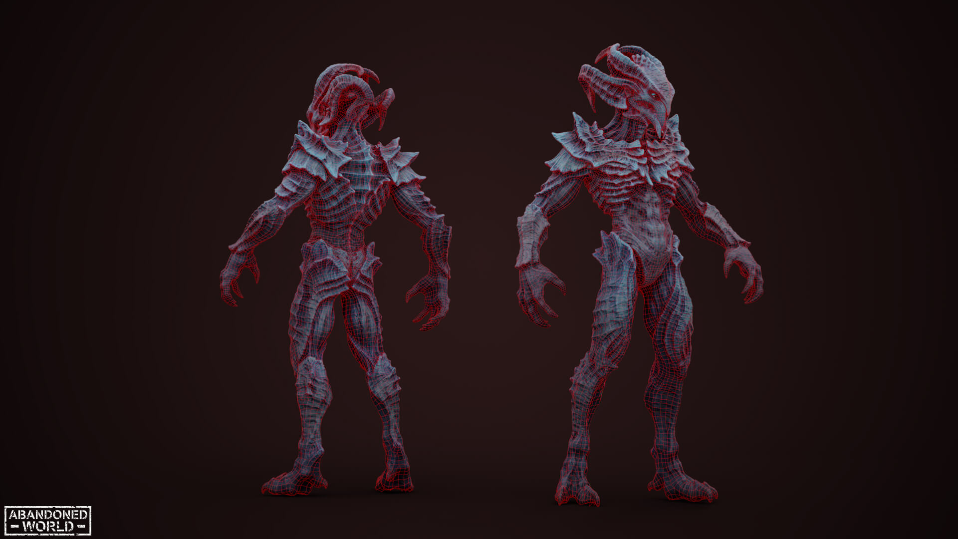 Alien Monster - 3D Model by Abandoned World