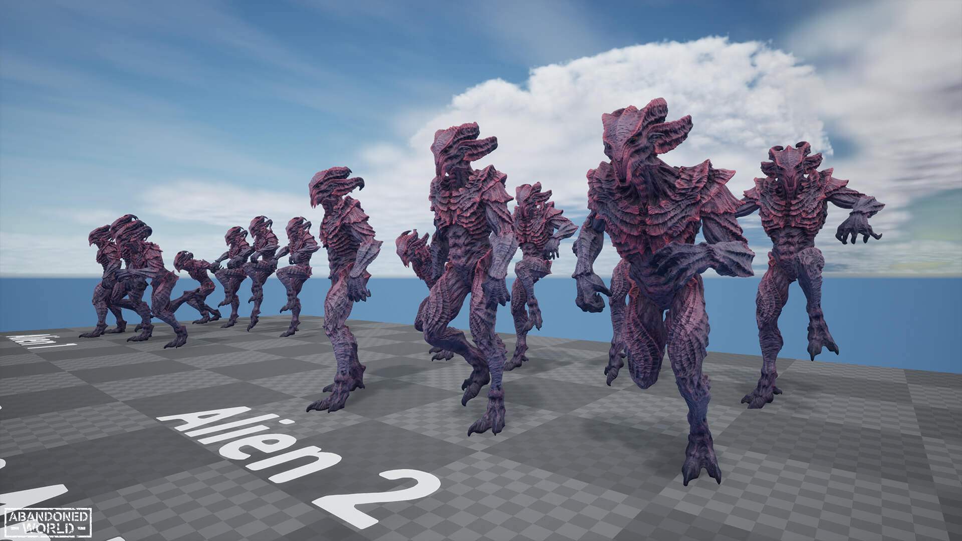 Alien Monster - 3D Model by Abandoned World