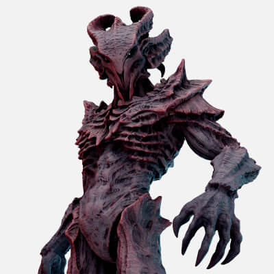 Alien Monster - 3D Model by Abandoned World