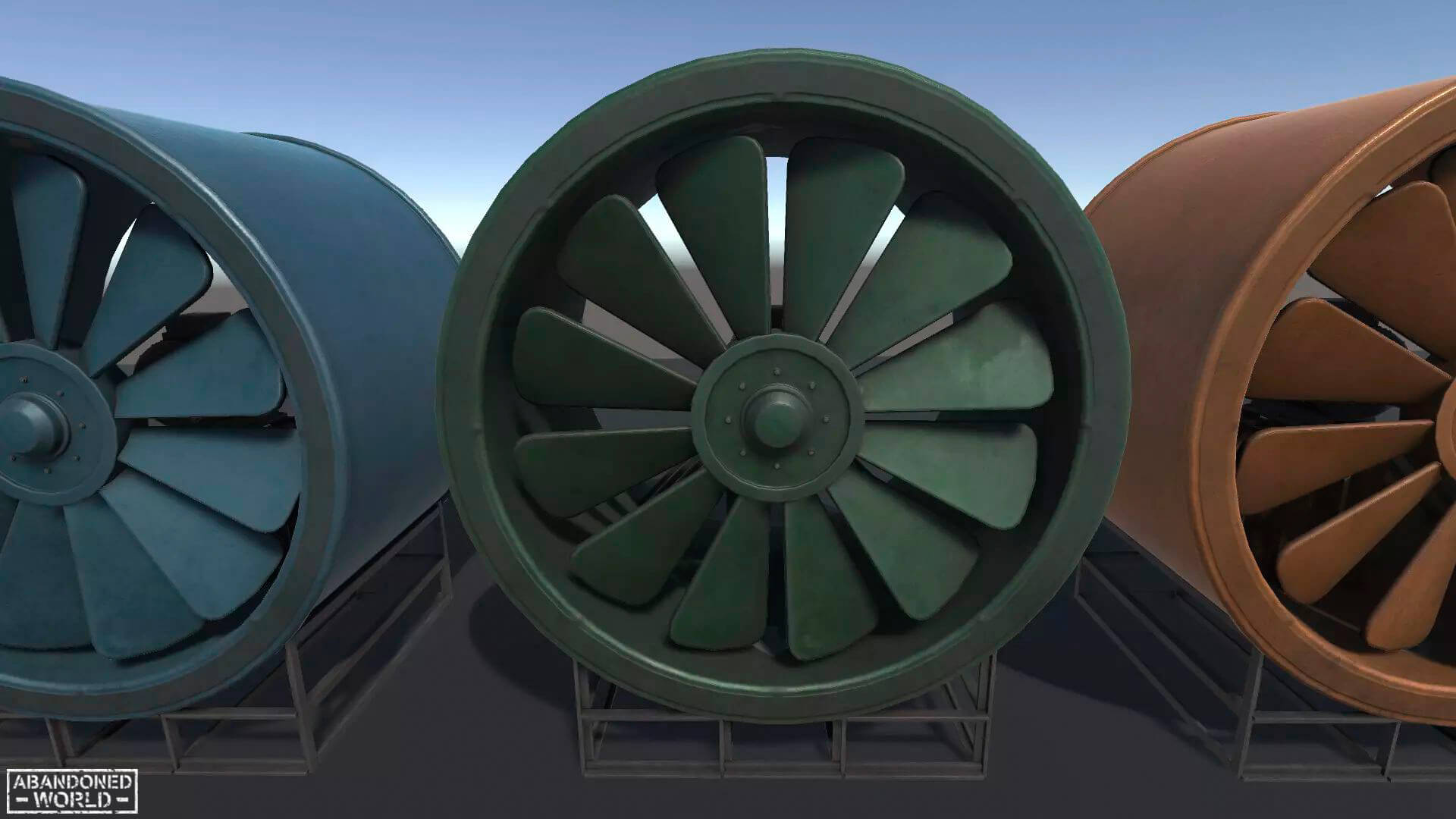 Big Metro Fan - 3D Model by Abandoned World