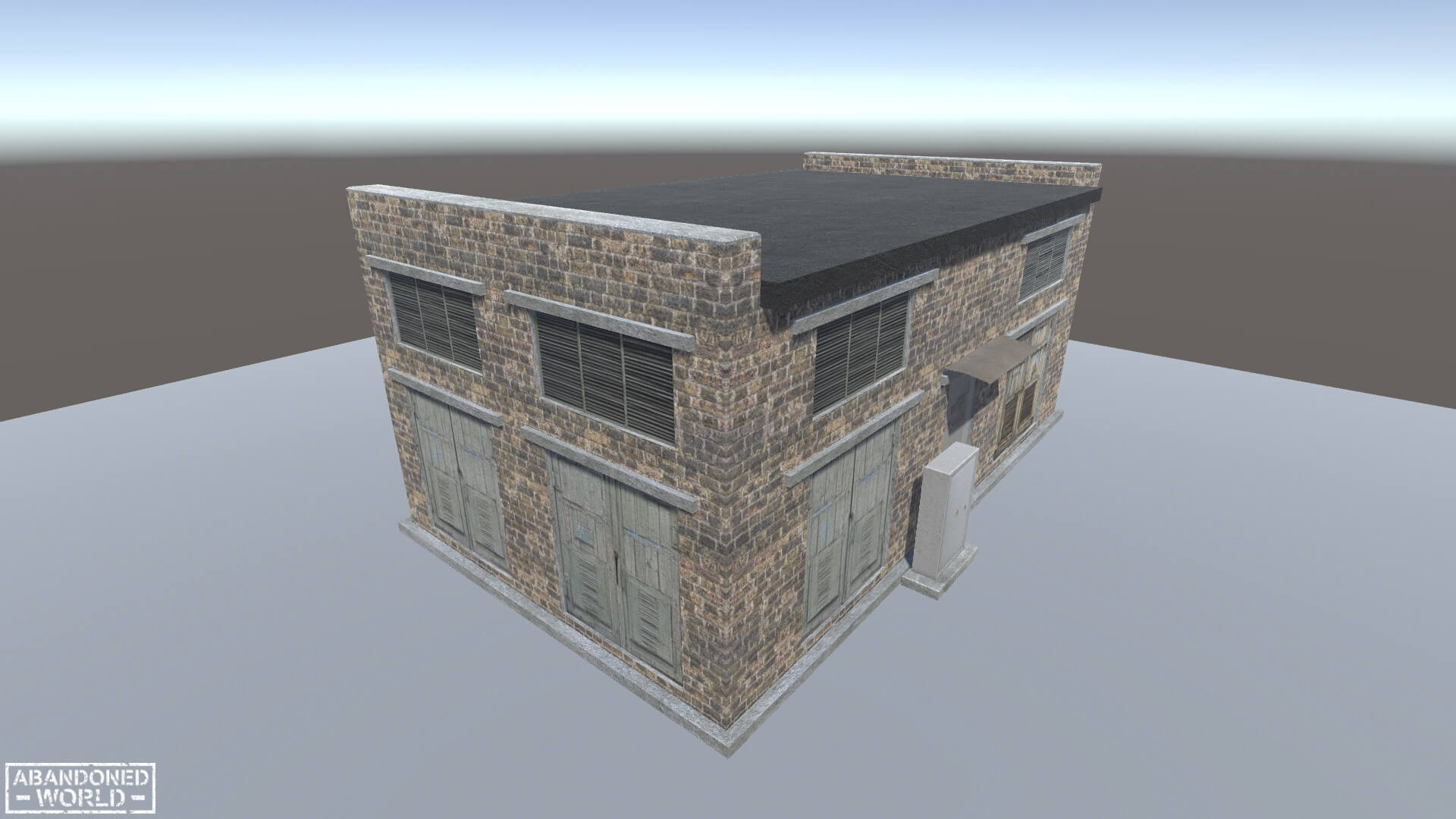 Electrical Substation - Free 3D Model by Abandoned World