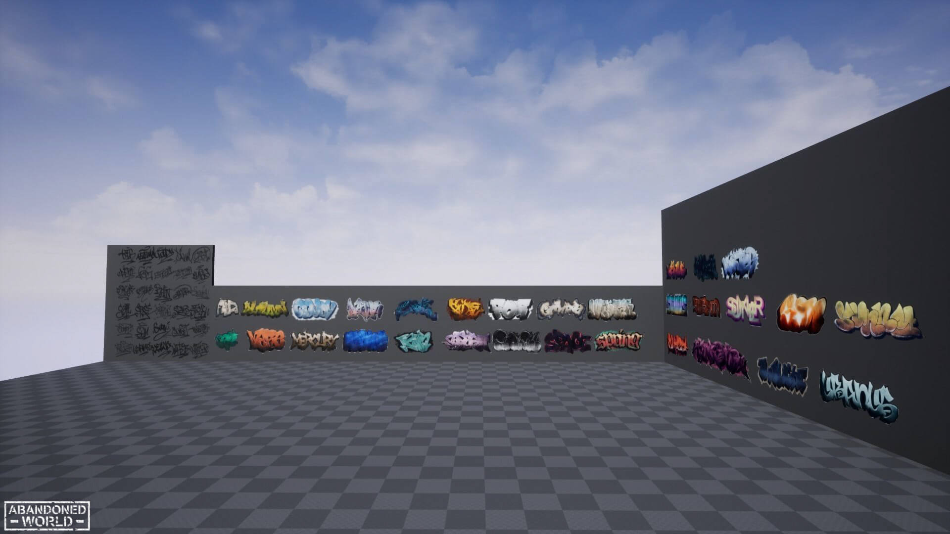 Graffiti Pack Decals II for UE & Unity - 3D Material or Shader by ...