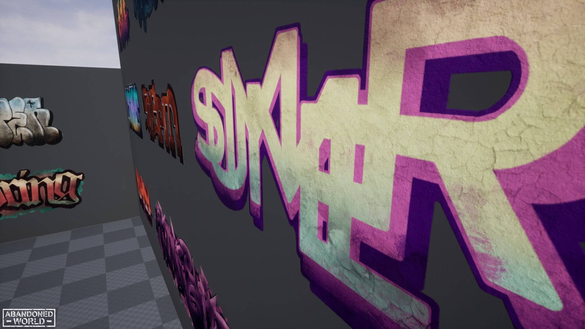 Graffiti Pack Decals II for UE & Unity - 3D Material or Shader by ...