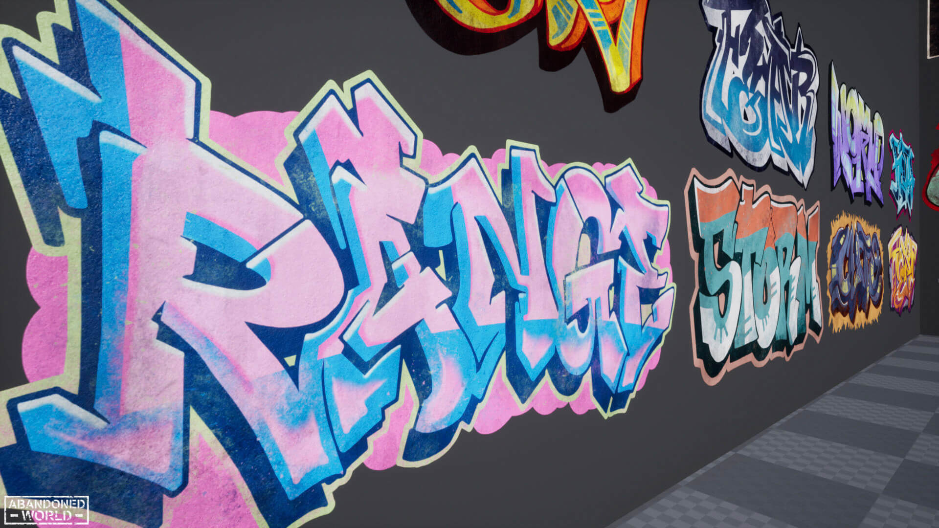Graffiti Pack Decals III for UE4 & Unity - 3D Material or Shader by ...