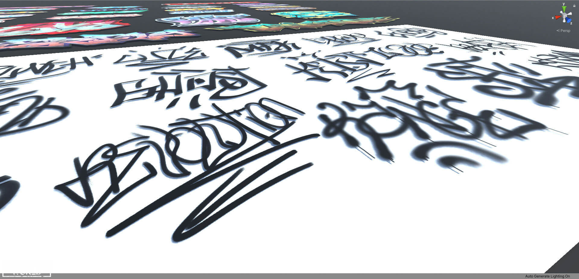 Graffiti Pack Decals III for UE4 & Unity - 3D Material or Shader by ...