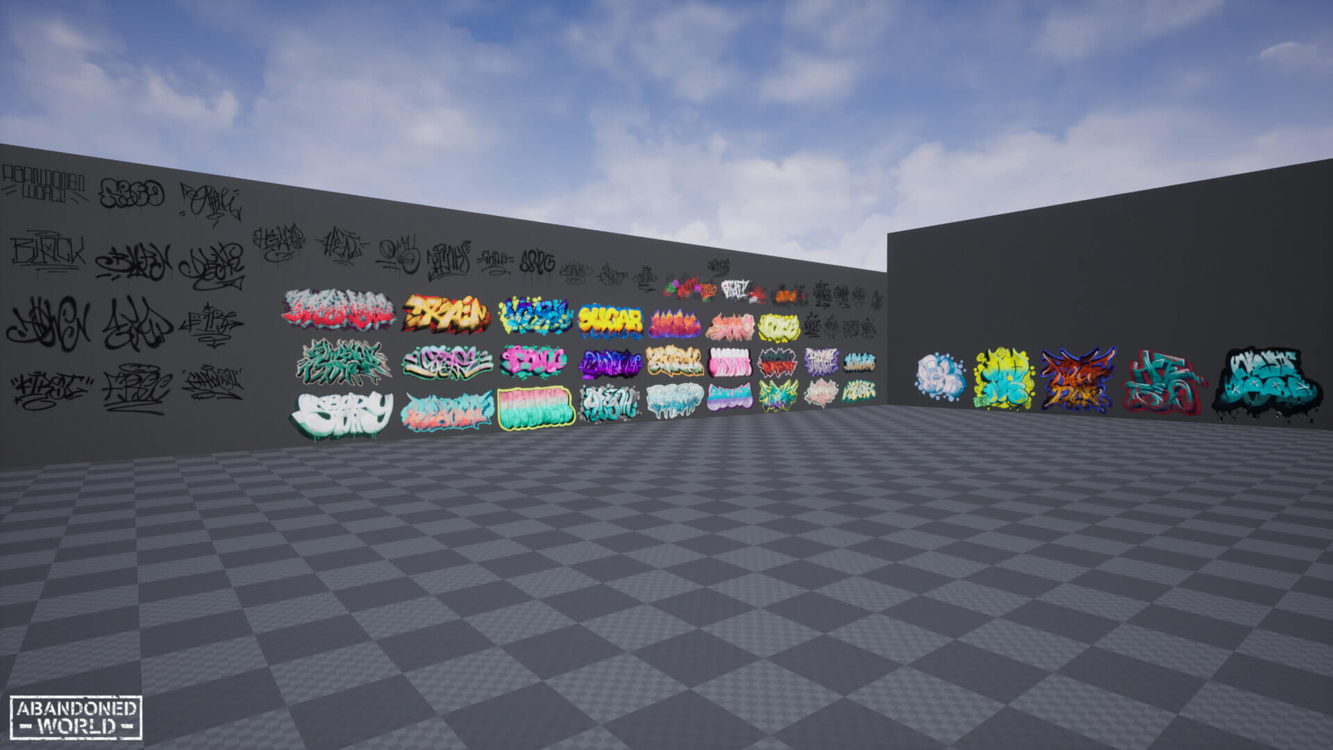 Graffiti Pack Decals IV for UE4 & Unity - 3D Material or Shader by ...