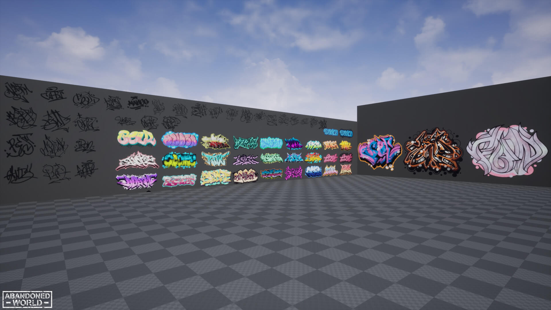 Graffiti Pack Decals V for UE4 & Unity - 3D Material or Shader by ...