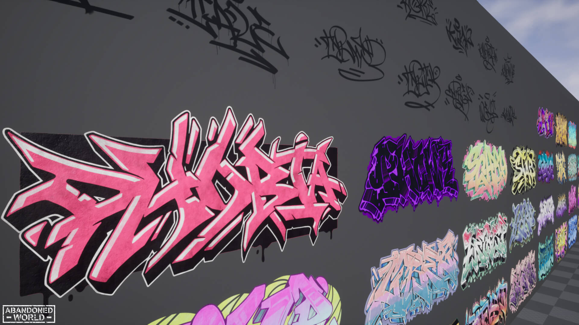 Graffiti Pack Decals VI for UE & Unity - 3D Material or Shader by ...