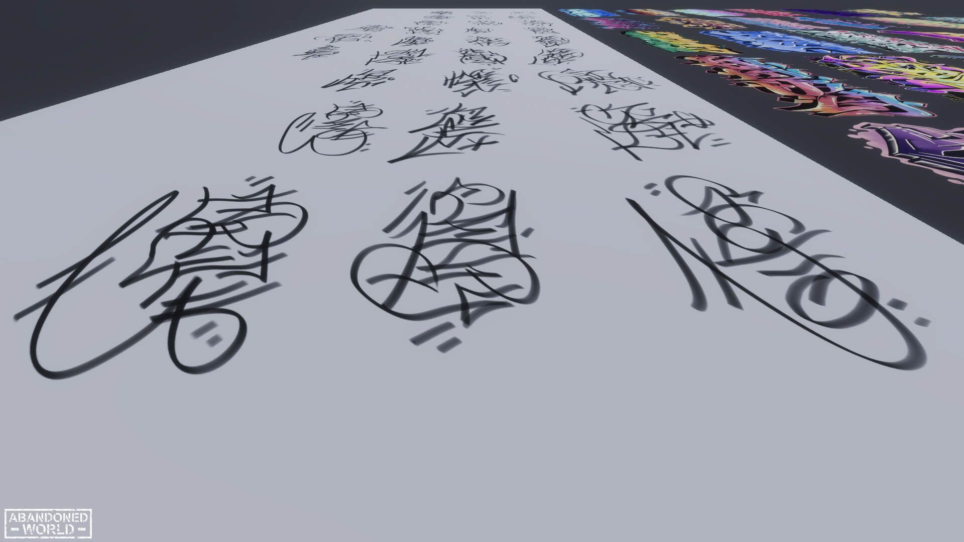 Graffiti Pack Decals VI for UE & Unity - 3D Material or Shader by ...