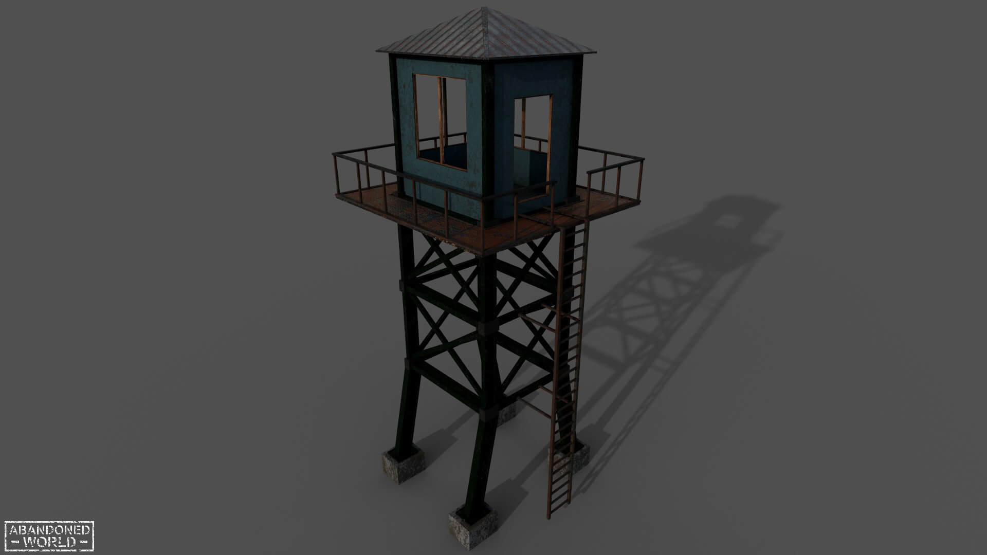 Guard Tower Metal - 3D Model by Abandoned World