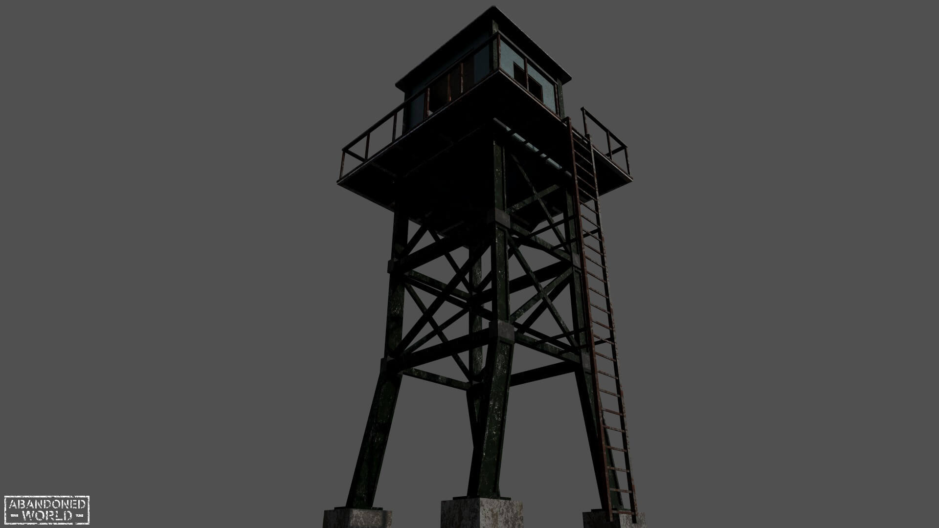 Guard Tower Metal - 3D Model by Abandoned World