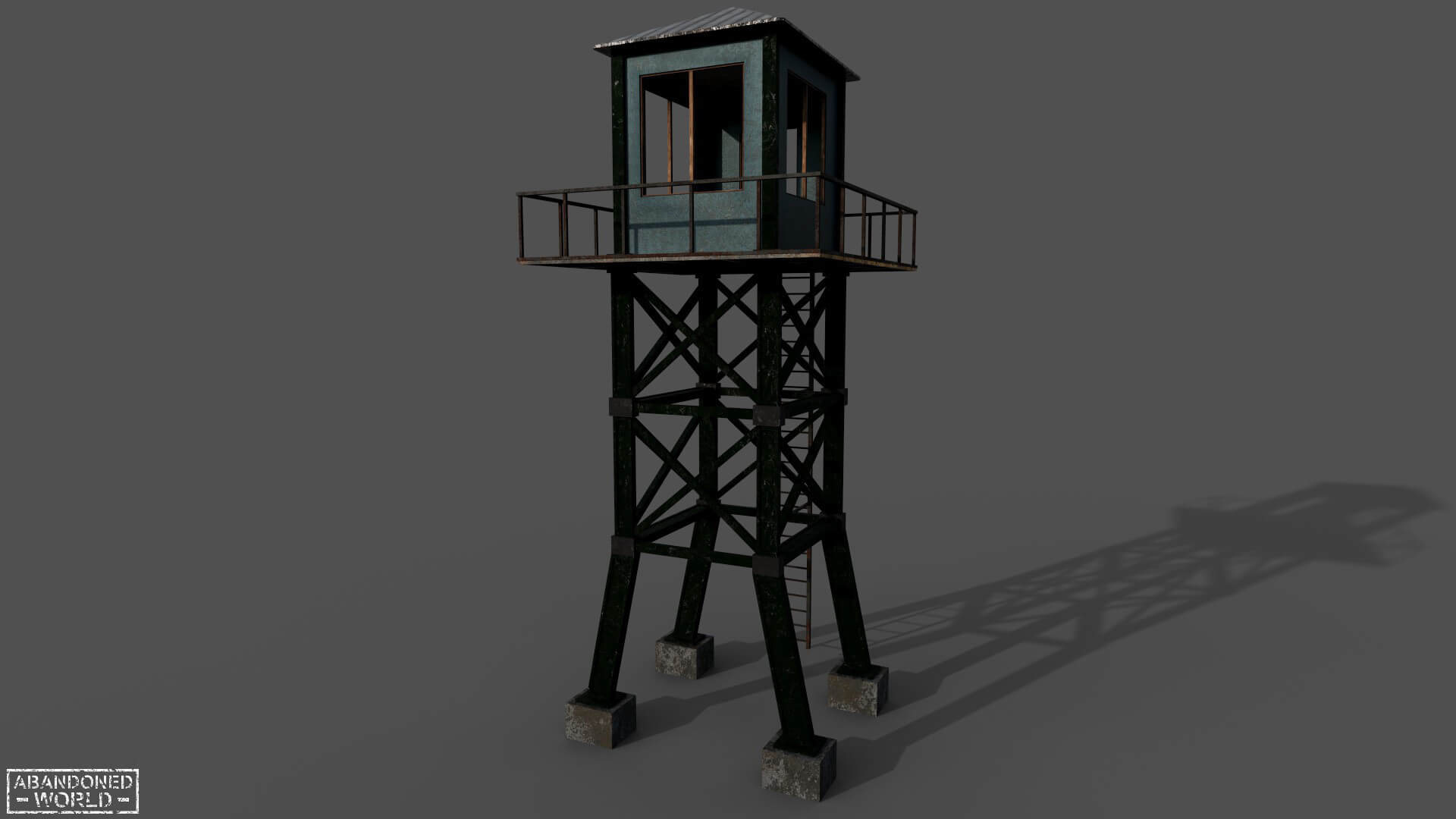 Guard Tower Metal - 3D Model by Abandoned World