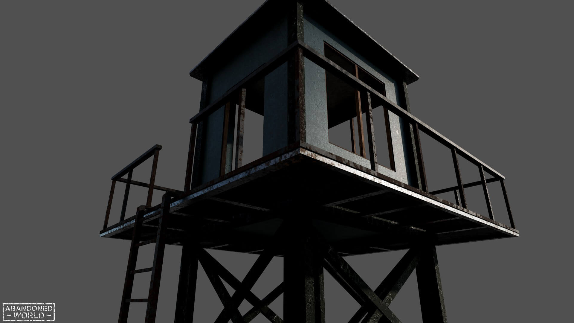 Guard Tower Metal - 3D Model by Abandoned World