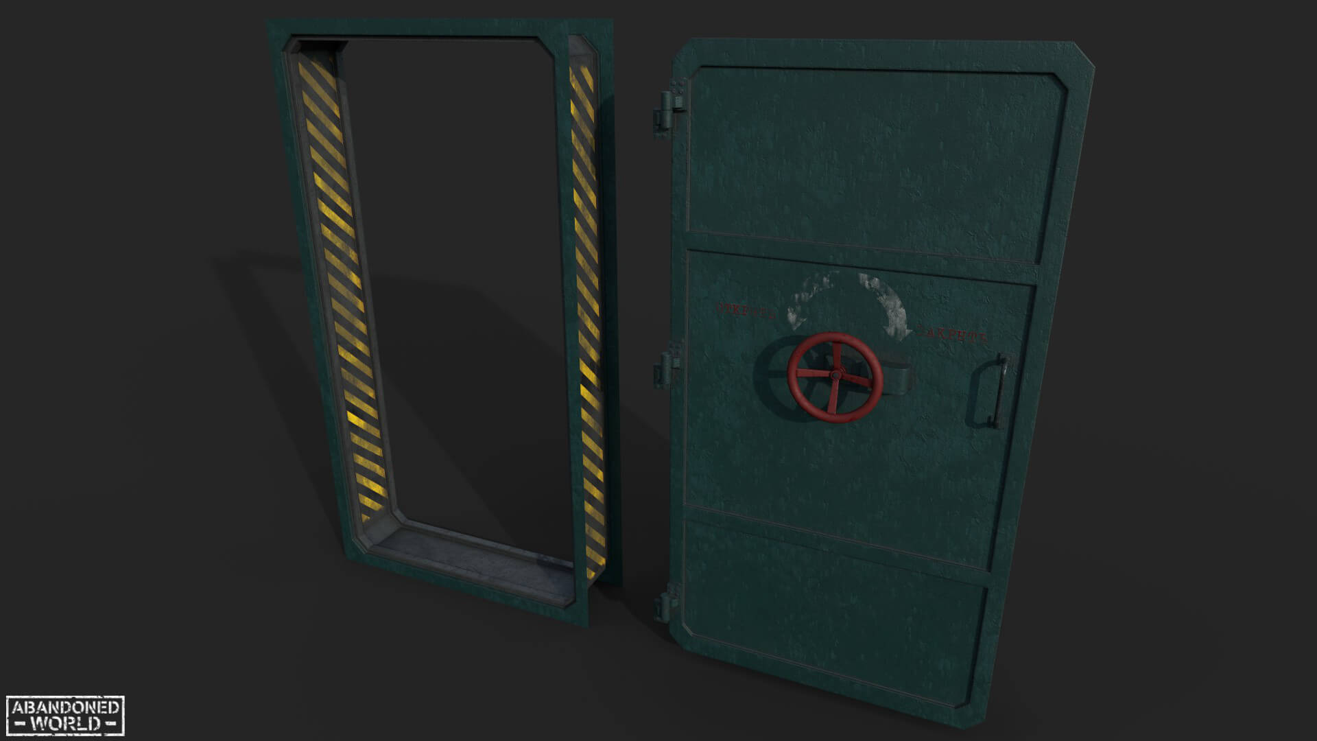 Hermetic Door - 3D Model by Abandoned World