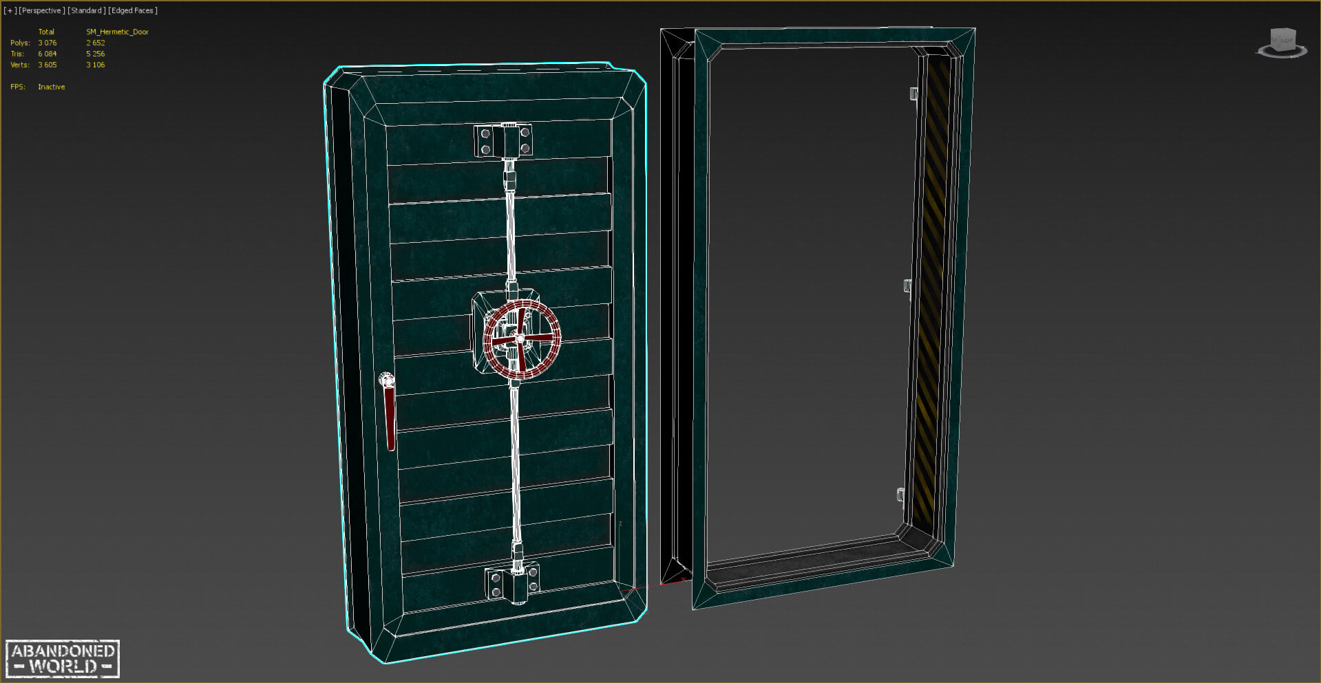 Hermetic Door - 3D Model by Abandoned World