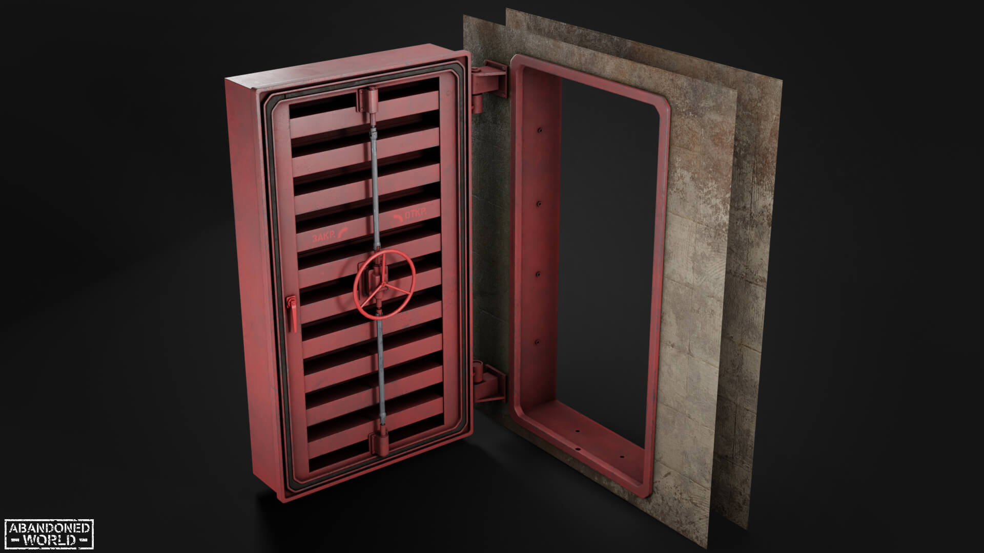 Hermetic Door - 3D Model by Abandoned World