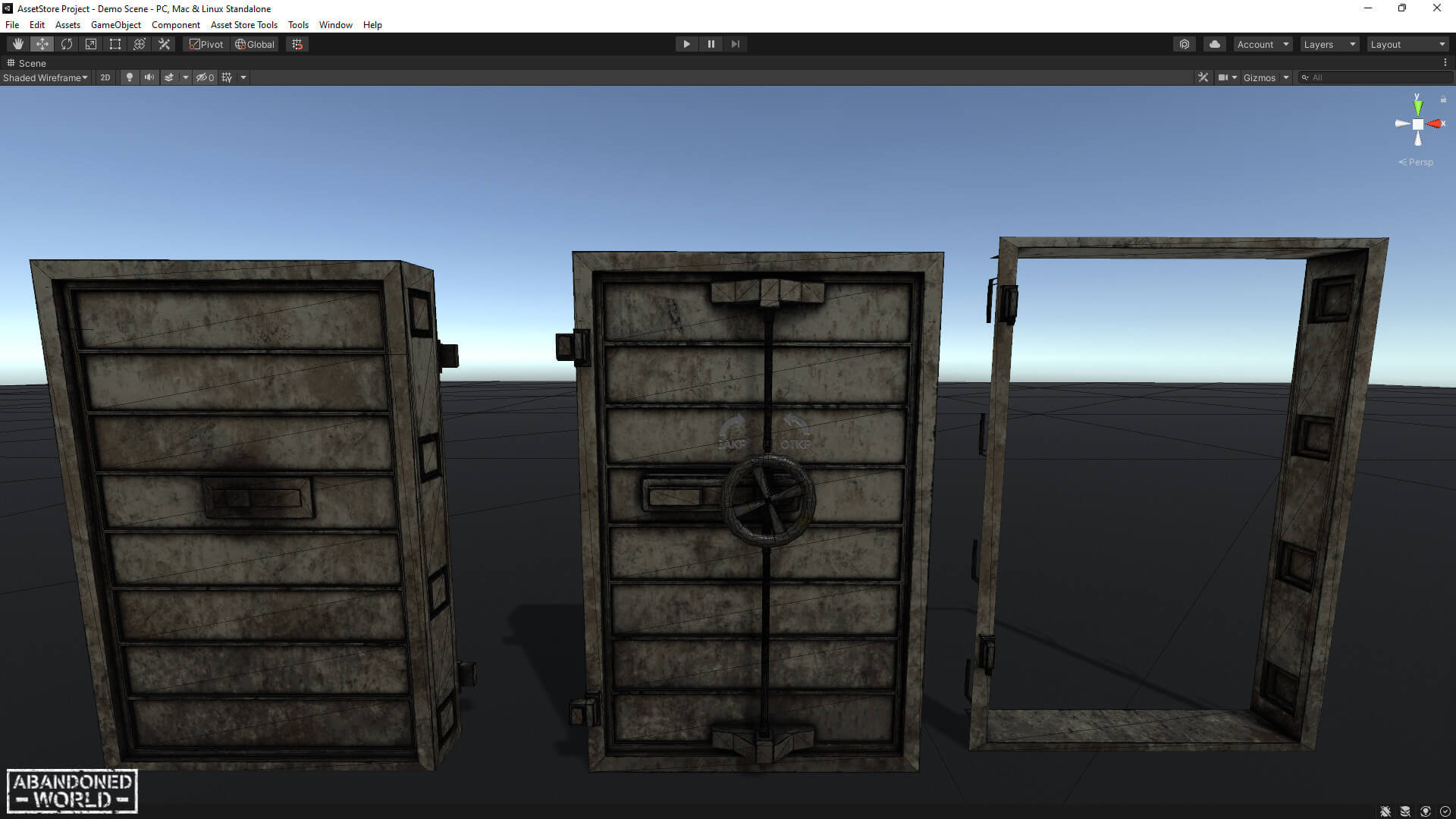 Hermetic Door - 3D Model by Abandoned World