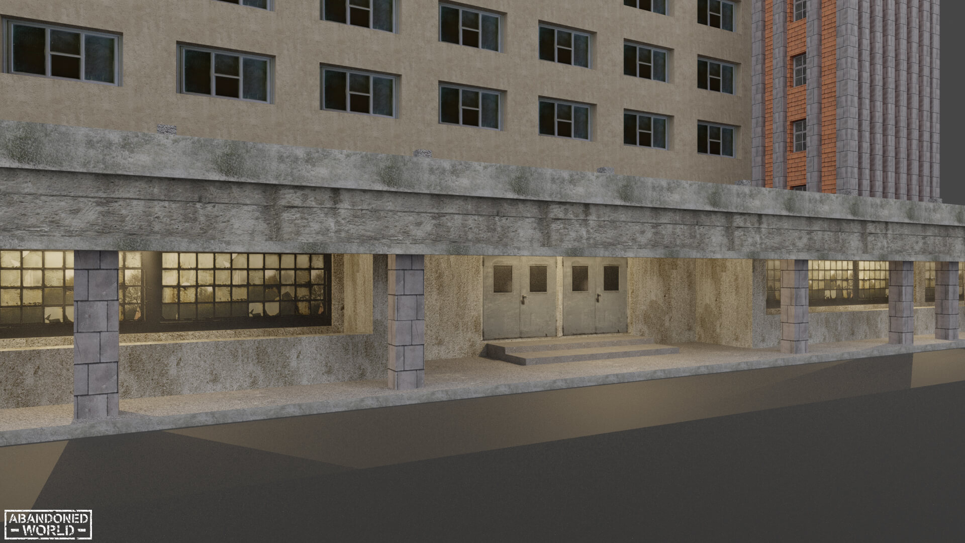 Industrial Building - 3D Model by Abandoned World