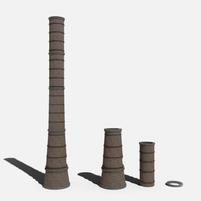 Game Ready Models | Industrial | Pipes | RenderHub